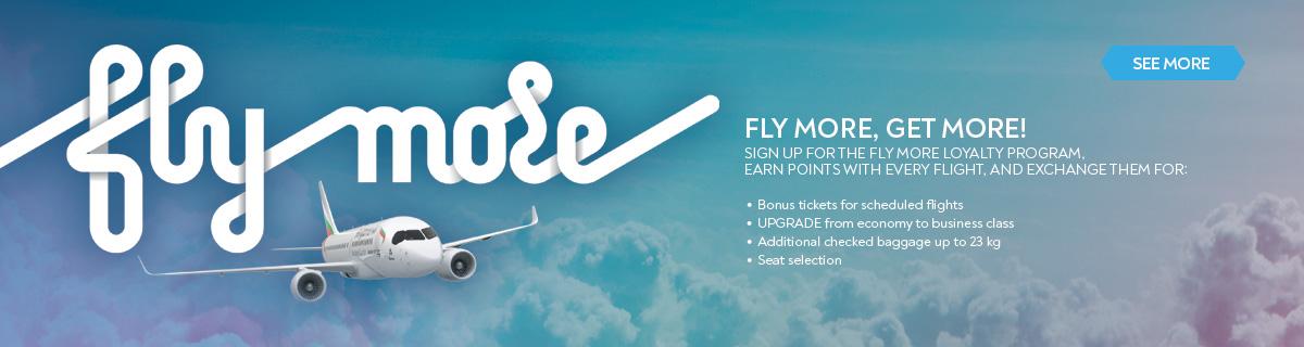 About FLY MORE - FLY MORE - Airline Bulgaria Air