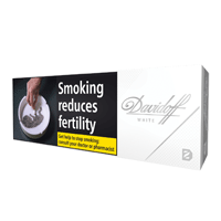 DAVIDOFF WHITE 200 PCS